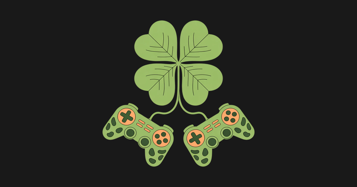 Irish Gamer Controller Shamrock St Patricks Day Boys Men - Irish Gamer ...