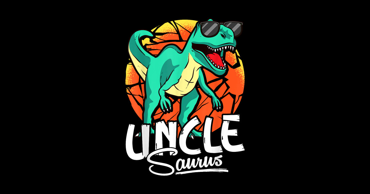 Unclesaurus T Rex Uncle Saurus Dinosaur Family Matching - Unclesaurus ...