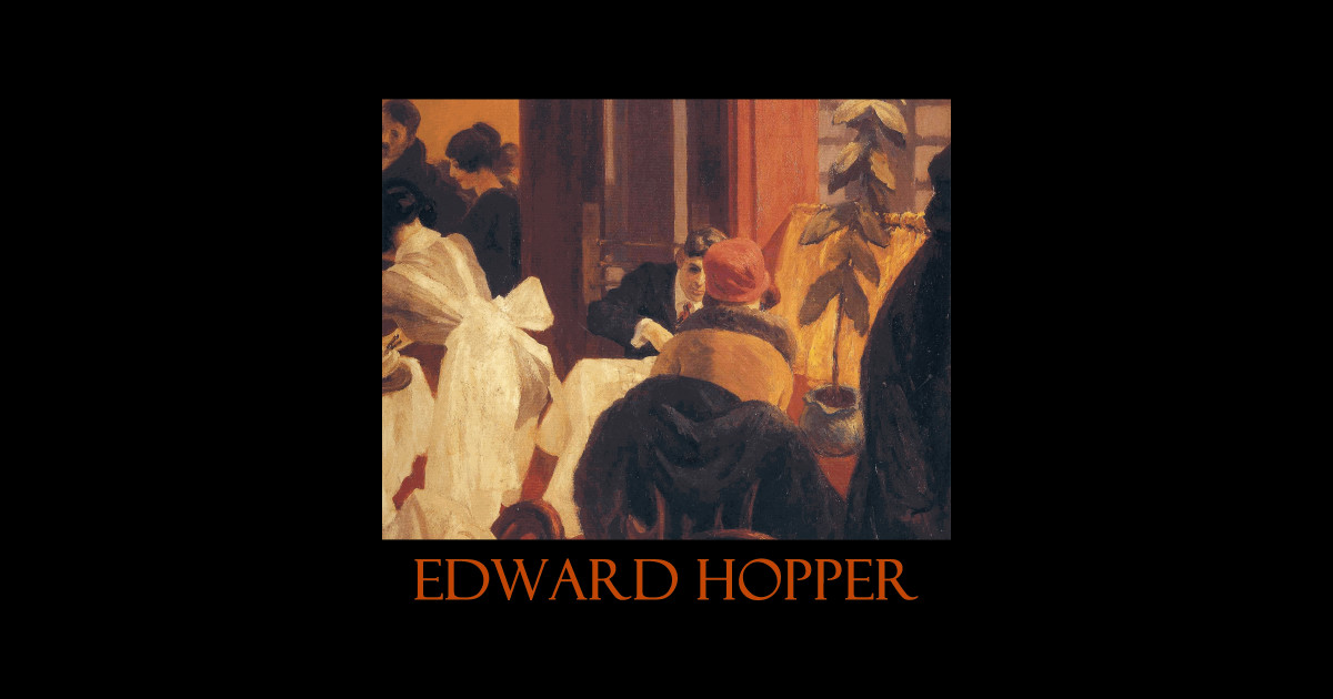 New York Restaurant by Edward Hopper - Restaurants - Posters and Art ...