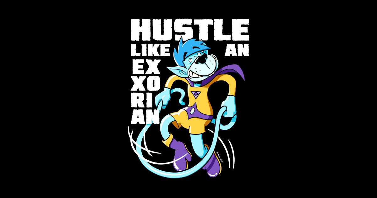 Space Monkey Hustle - Gleek - T-Shirt | TeePublic