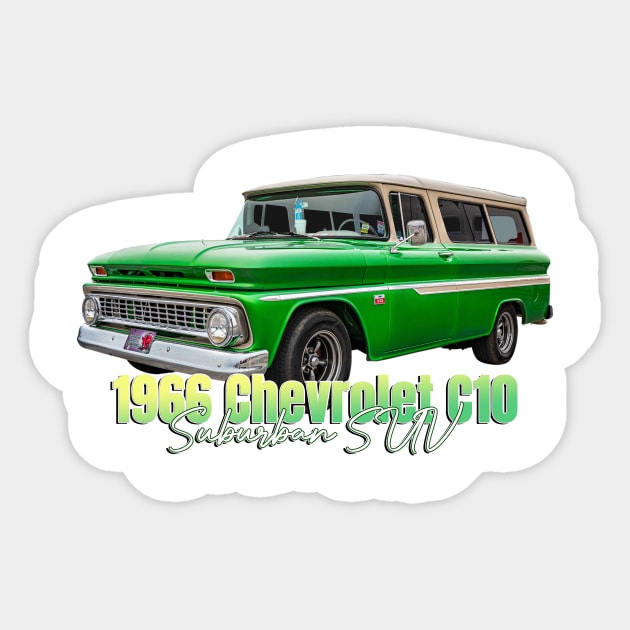 1966 Chevrolet C10 Suburban SUV - 1966 Chevrolet C10 Suburban - Sticker ...