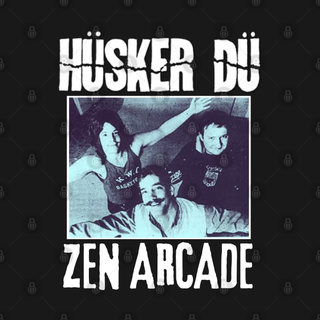 Husker Vintage 1979 // Zen Arcade Original Fan Design Artwork - Husker ...