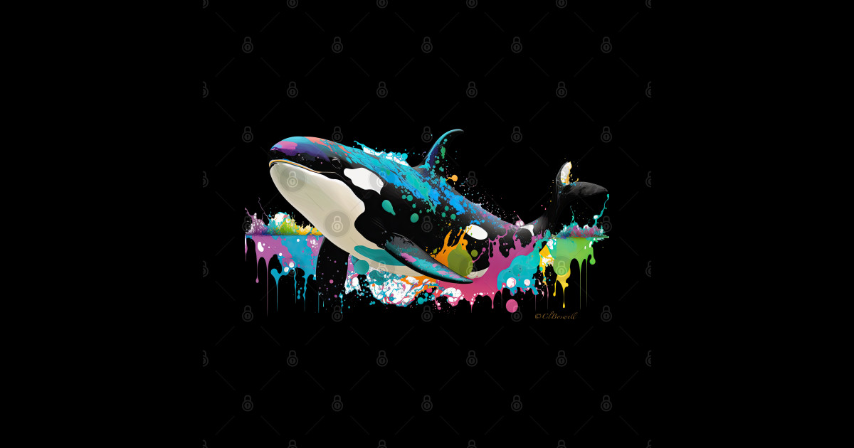 Orca Killer Whale - Orca Whale - Posters and Art Prints | TeePublic
