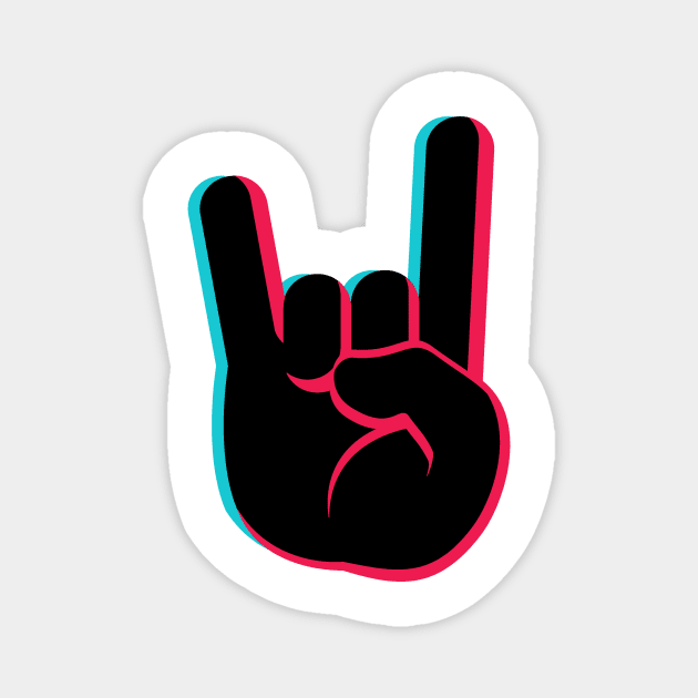 TikTok Yo emoji smiley Black - Tiktok Tik Tok - Magnet | TeePublic