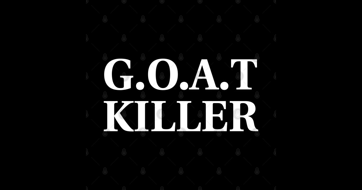 GOAT KILLER - Pep Guardiola - Sticker | TeePublic