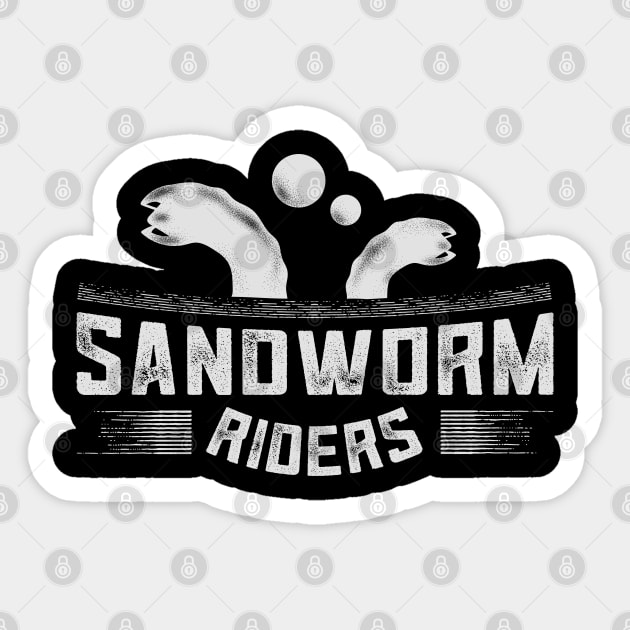 Sandworm Riders - Dune - Sticker | TeePublic
