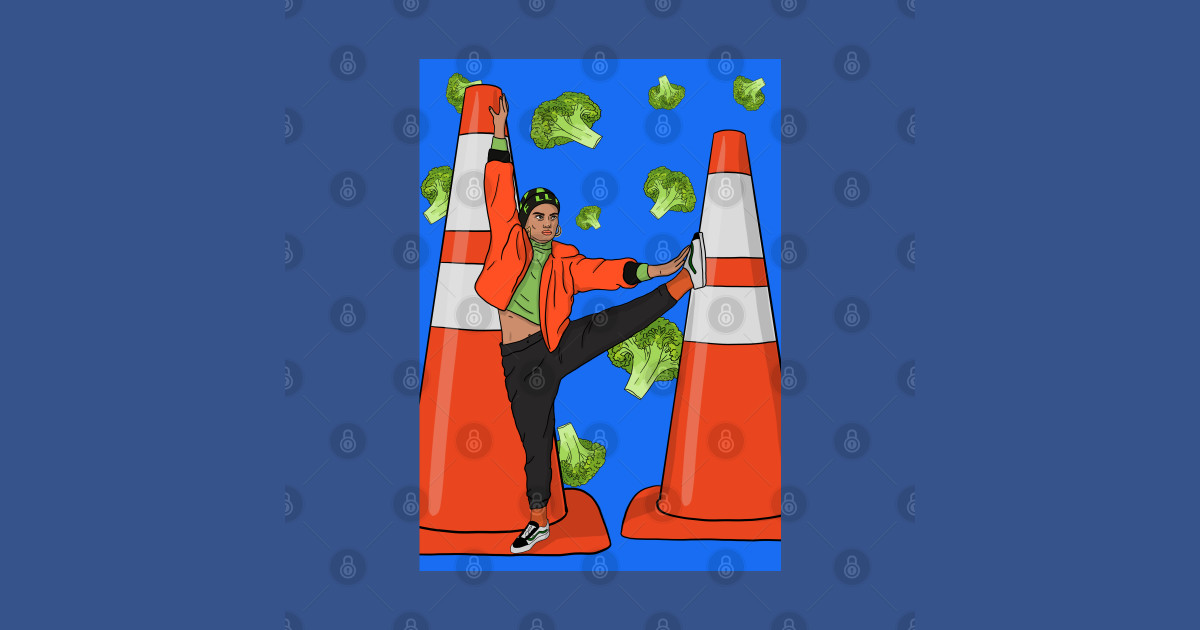 Raining broccoli - Broccoli - T-Shirt | TeePublic