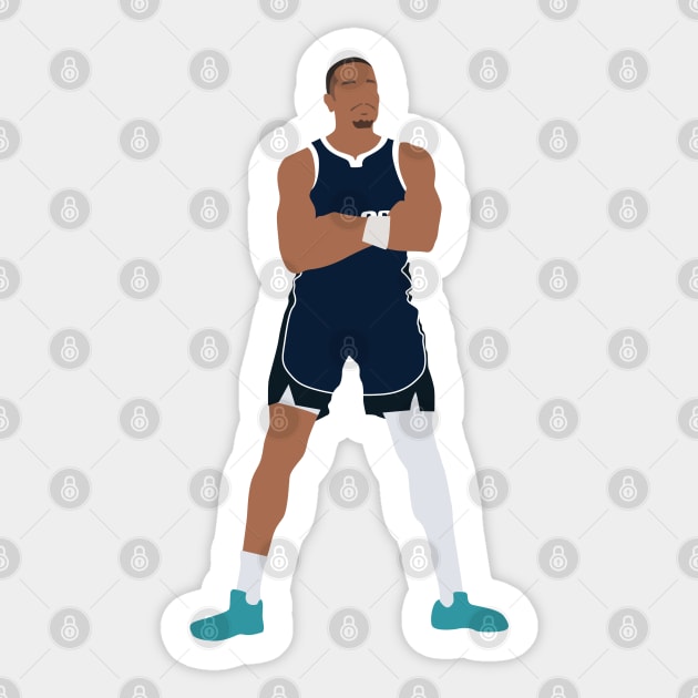 PJ Washington Iconic Pose Dallas Mavericks - Pj Washington - Sticker ...