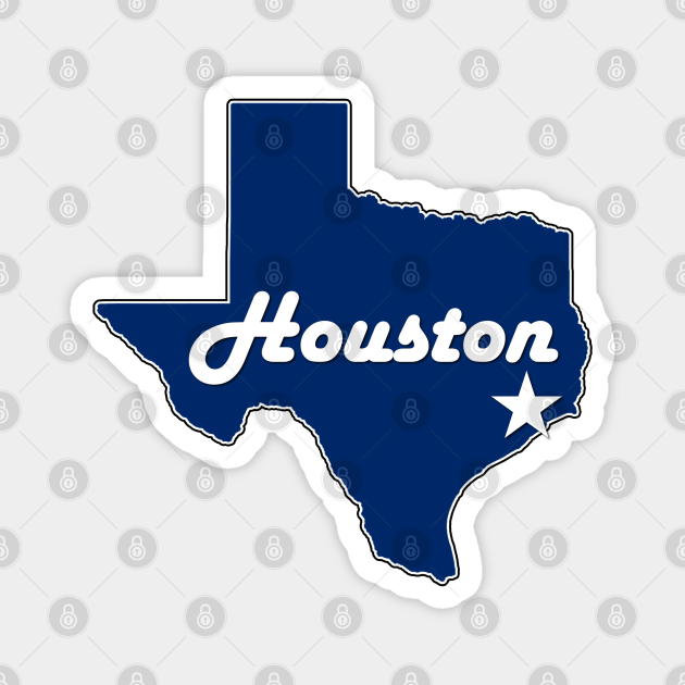 Houston Texas Navy Blue Lone Star State Map Texan - Houston Texas ...