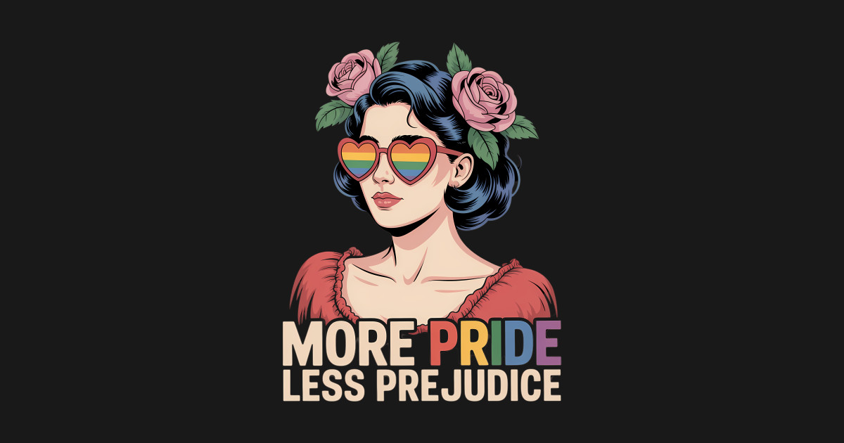 More Pride Less Prejudice Pride Month Lgbtq - Pride Month Lgbtq - T ...