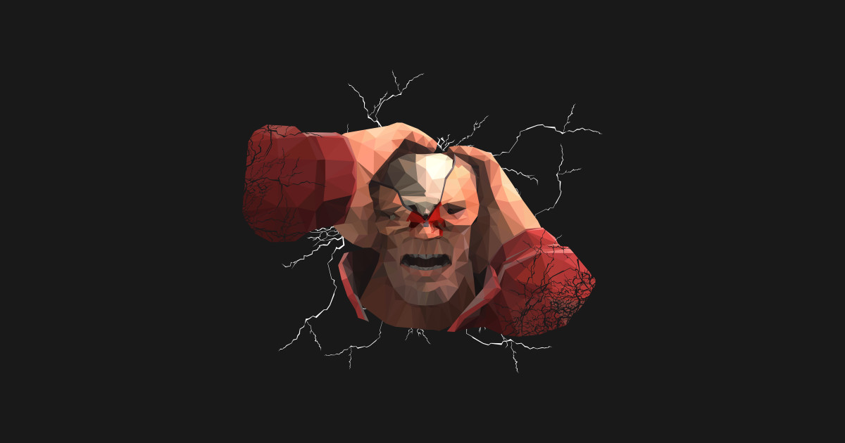 Splitting Headache Low-Poly Scream Fortress Soldier - Video Games - T ...