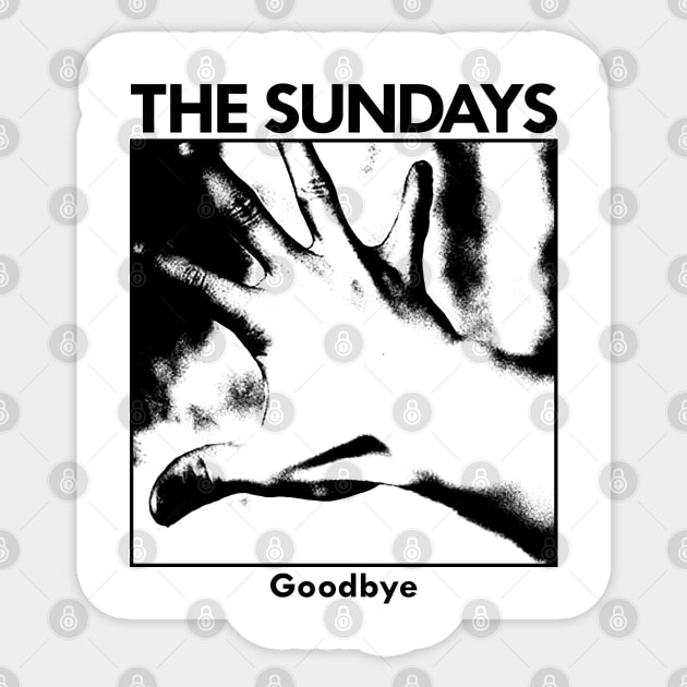 The Sundays - Goodbye // Album Cover Fanart - The Sundays - Sticker ...