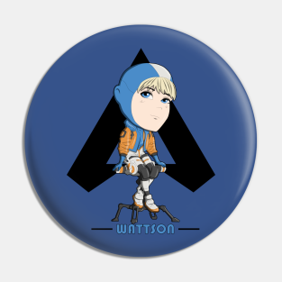 Apex Legends Wattson Fan Art Pins and Buttons for Sale | TeePublic