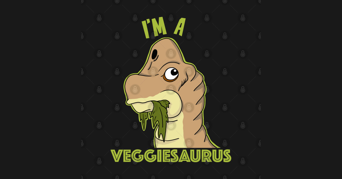 I'm a Veggiesaurus Brachiosaurus - Veggiesaurus - T-Shirt | TeePublic