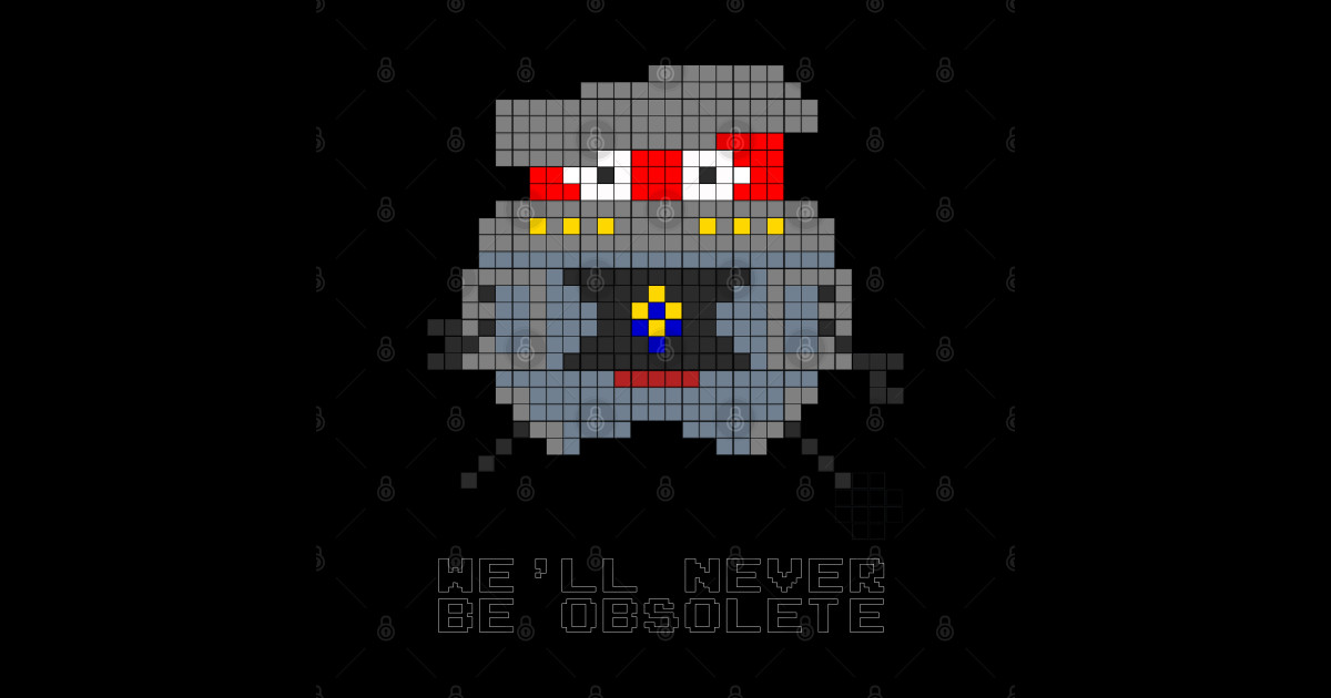 #floatyrobotbuddies: We'll Never Be Obsolete - Sci Fi - Sticker | TeePublic