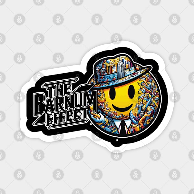 The Barnum Effect Emoji - Barnum Effect - Magnet | TeePublic
