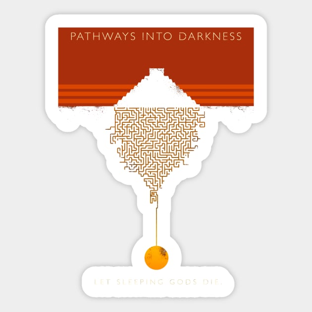 Pathways into Darkness - Bungie - Sticker | TeePublic