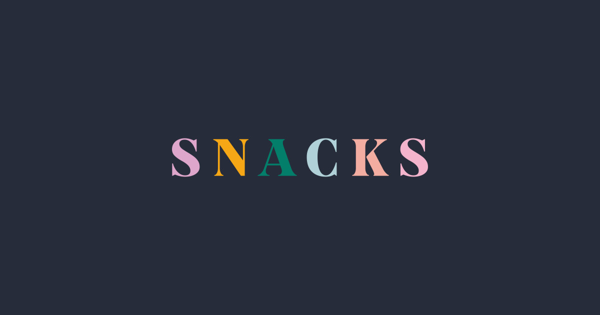 Snacks - Snacks - T-Shirt | TeePublic
