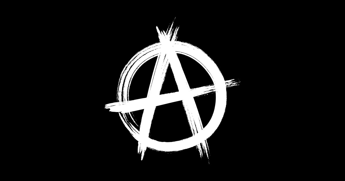 Circle-A Anarchy Symbol (dark t-shirt version) - Anarchy - Posters and ...