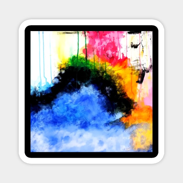Abstract art - Artworks - Magnet | TeePublic