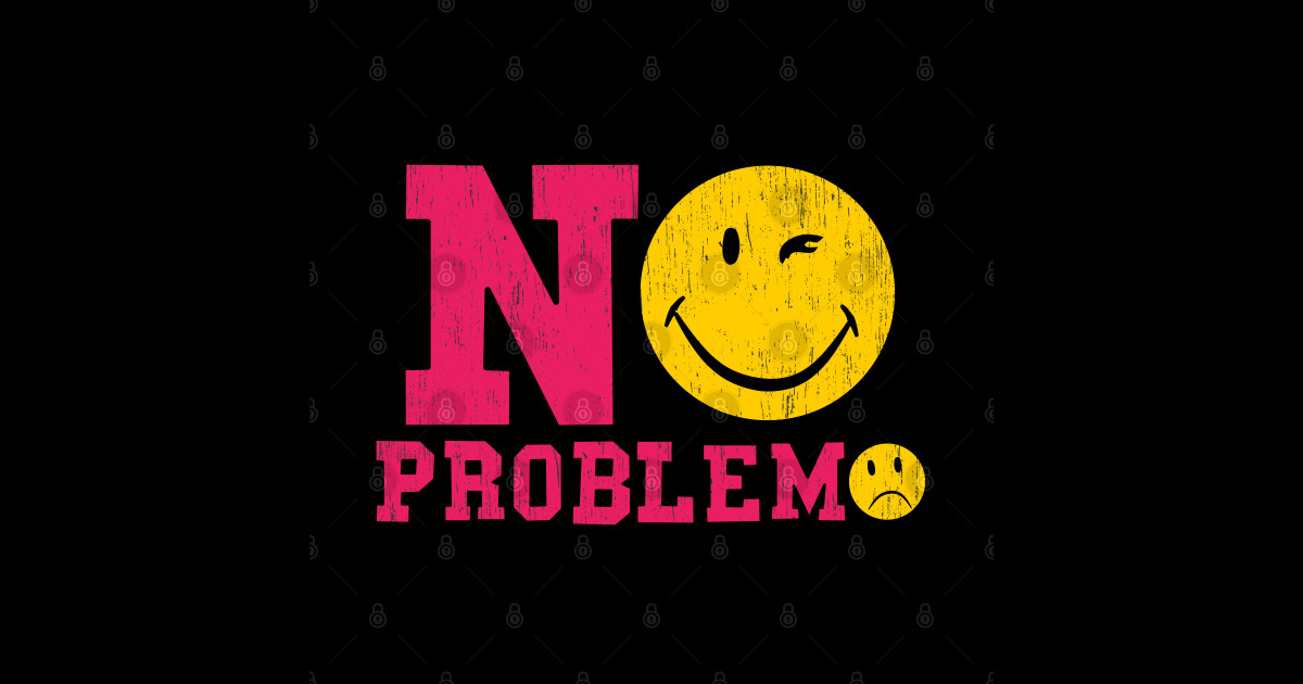 No Problemo Funny Face - No Problemo - Tapestry | TeePublic