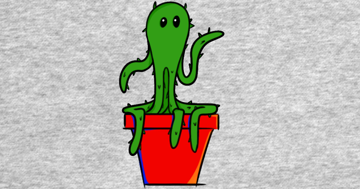 Cactupus - Octopus - Hoodie | TeePublic