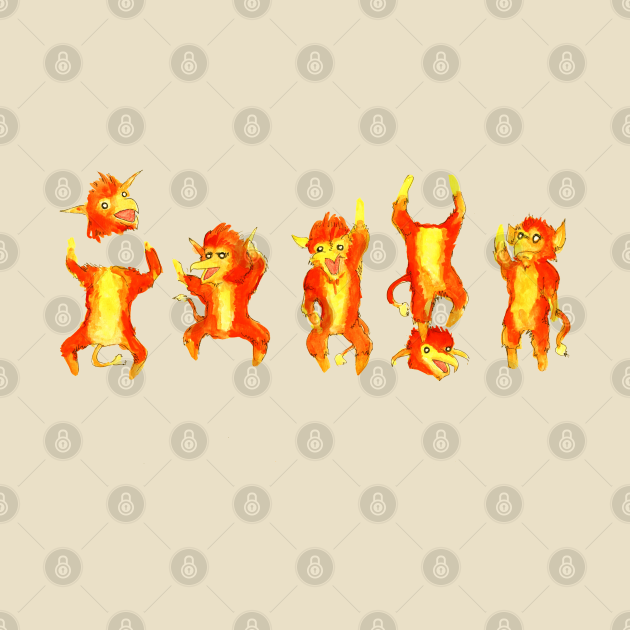 Labyrinth Fire Gang - Fire - T-Shirt | TeePublic