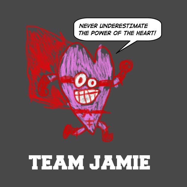 Team Jamie Heart - Team Jamie - T-Shirt | TeePublic