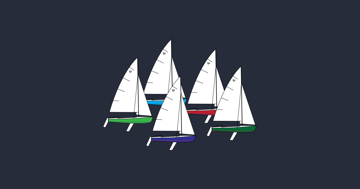 Flying Scot Sailboats Racing - Flying Scot Sailboats Racing - T-Shirt ...