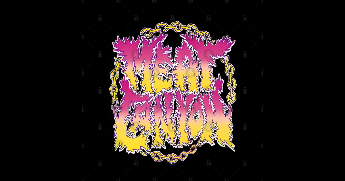 The MeatCanyon VIntage logo - Meat Canyon - Sticker | TeePublic