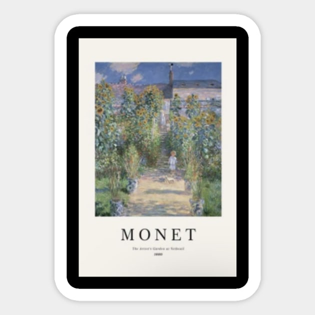 Monet - Monet - Sticker | TeePublic