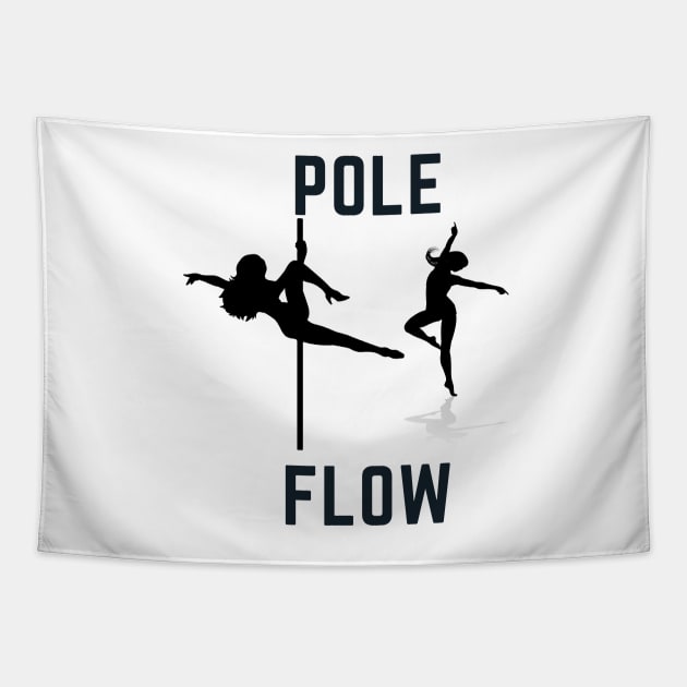 Pole Flow - Pole Dance Design - Pole Dancing - Tapestry | TeePublic