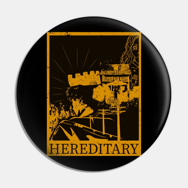 Hereditary - Hereditary - Pin | TeePublic