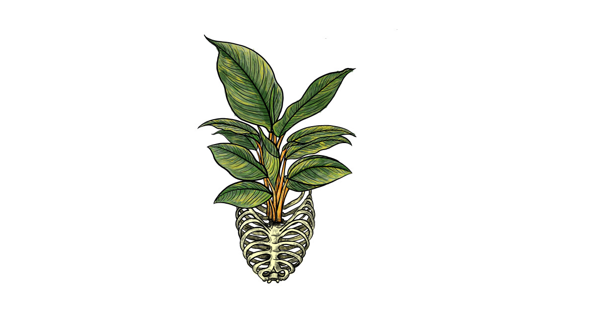 Tropical skeleton - Tropical - T-Shirt | TeePublic