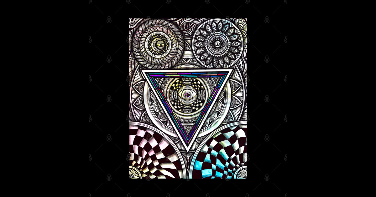 Hypnotic Eyes - Hypnotic Eye - Sticker | TeePublic