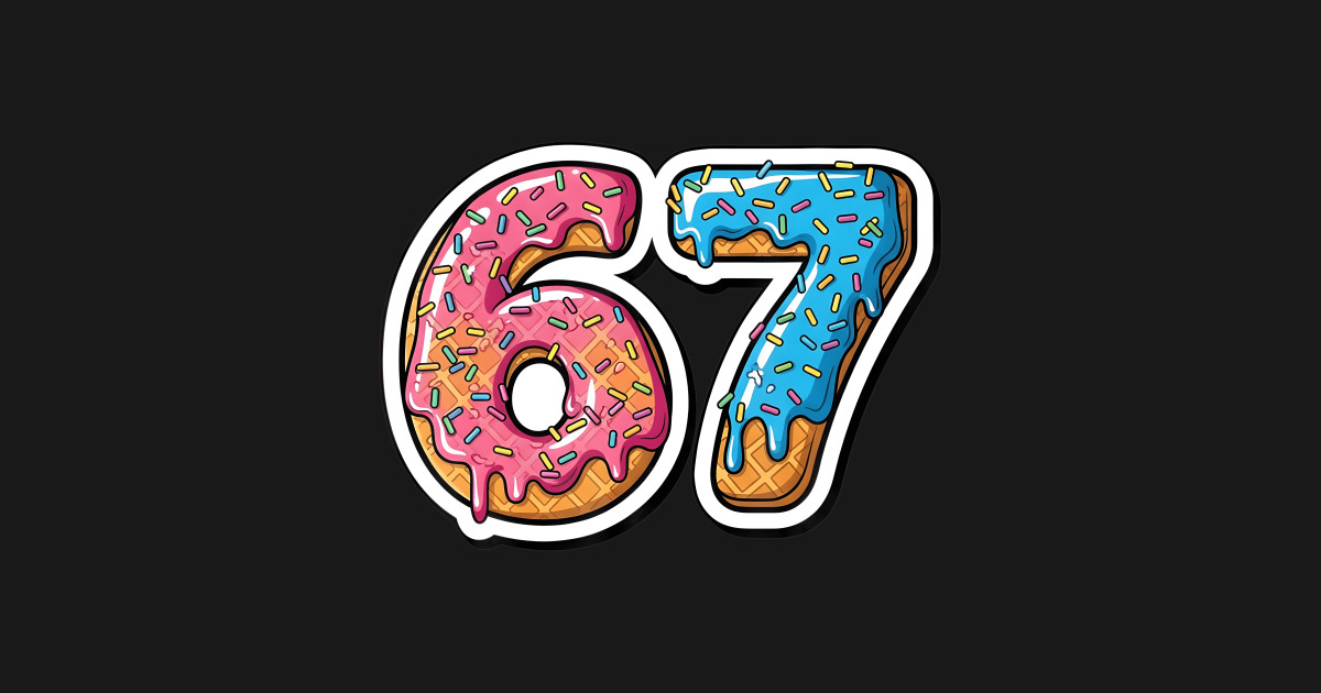 Six Seven Ice Cream Drip Sports 67 Number - Funny Number Meme - Hoodie ...