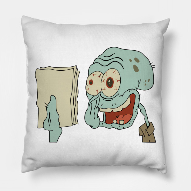Squidward Body Pillow