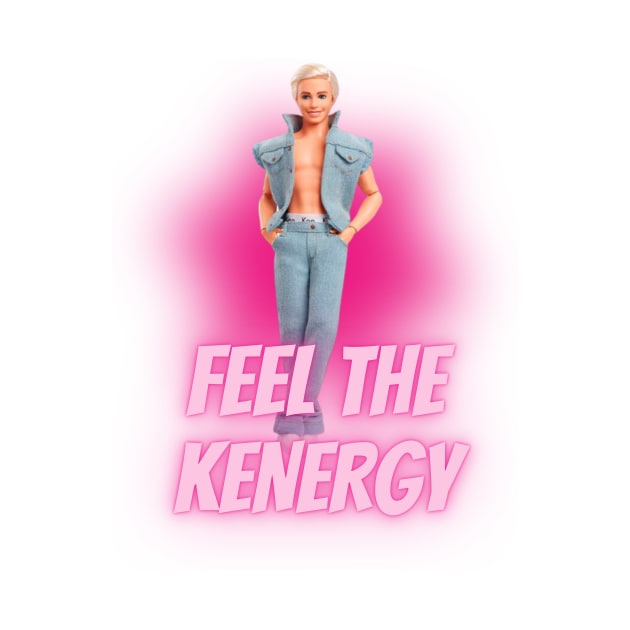 Feel the kenergy - funny meme pink doll movie - Kenergy - Tapestry | TeePublic
