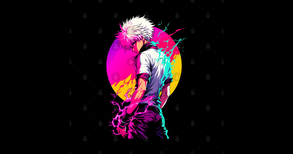 killua - Hunter X Hunter - Sticker | TeePublic