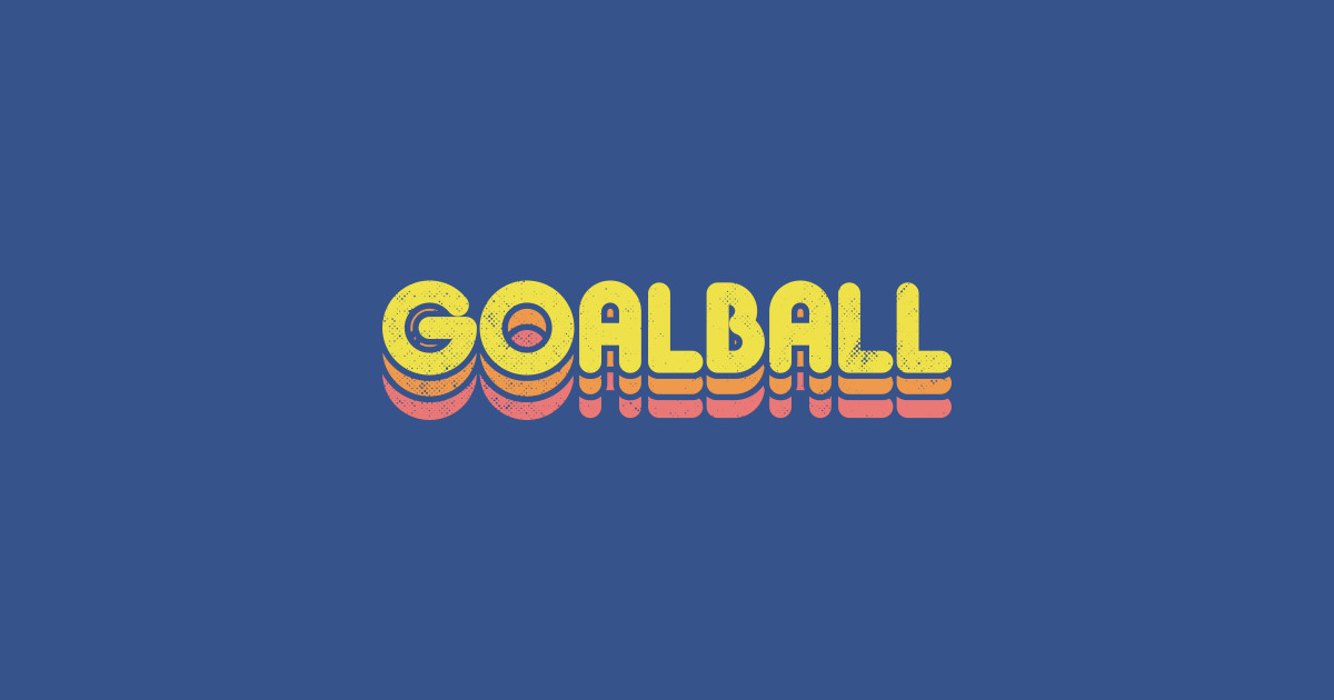 Retro Goalball - Goalball - T-Shirt | TeePublic