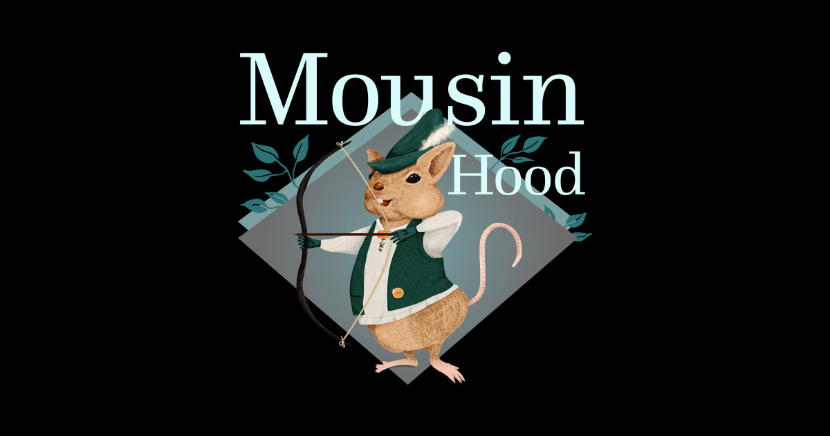Robin Hood mouse - Robin Hood - Sticker | TeePublic