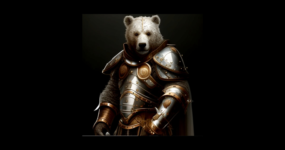 Bear Knight - Bailey - Character Design - Posters and Art Prints ...