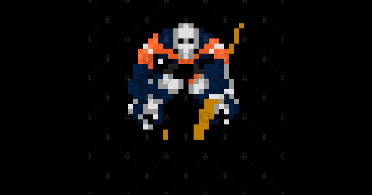 16-Bit Hockey Goalie - Edmonton - Retro - Sticker | TeePublic