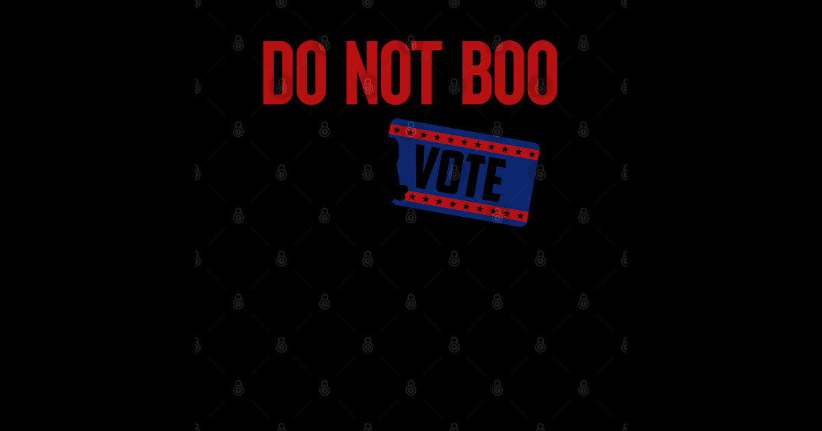 Do Not Boo Vote Kamala Harris 2024 Black Cat Ghost Halloween - Do Not ...
