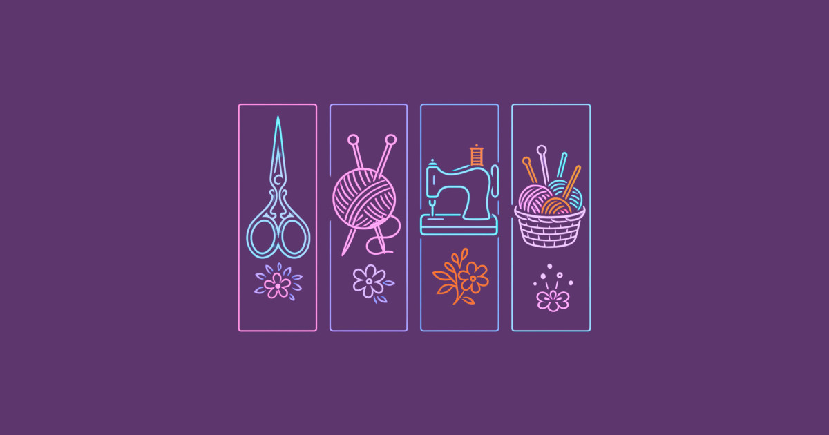 Sewing & Knitting Women - Quilting Sewing - T-Shirt | TeePublic