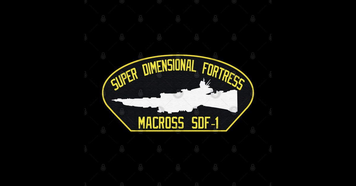 Macross SDF-1 Hat Patch - Robotech - Mug | TeePublic