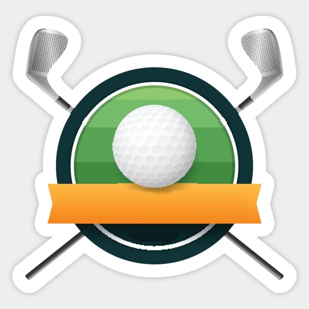 Golf design - Golf Design - Sticker | TeePublic
