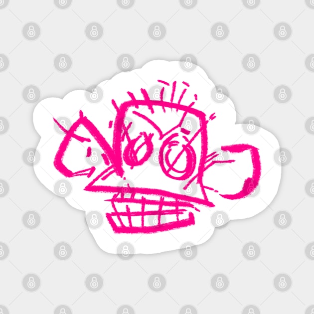 Pink monkey graffiti mural jinx arcane urban street vandal - Arcane ...