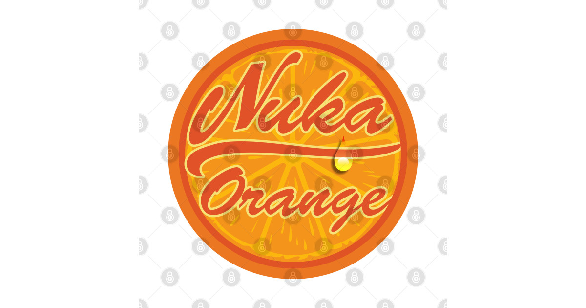 Nuka Orange Label - Nuka Orange Label - T-Shirt | TeePublic
