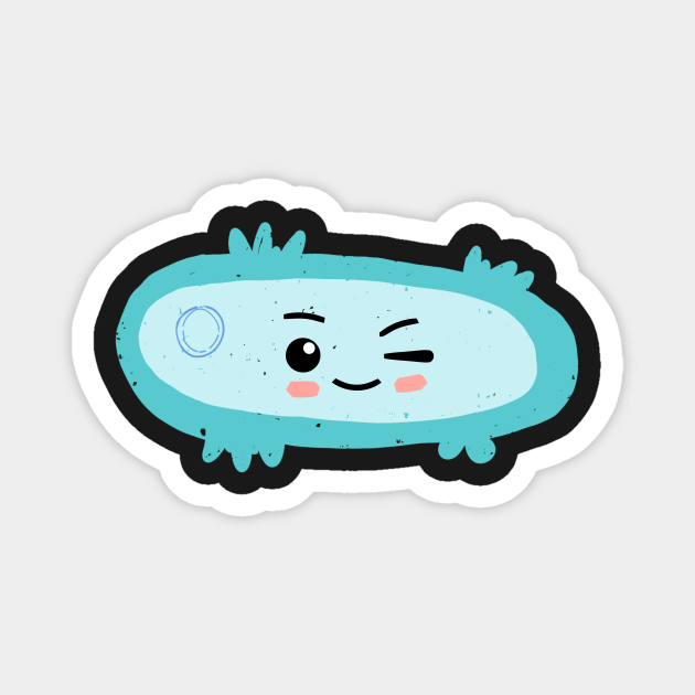Cute Bacteria Microbes - Microbiology - Magnet | TeePublic